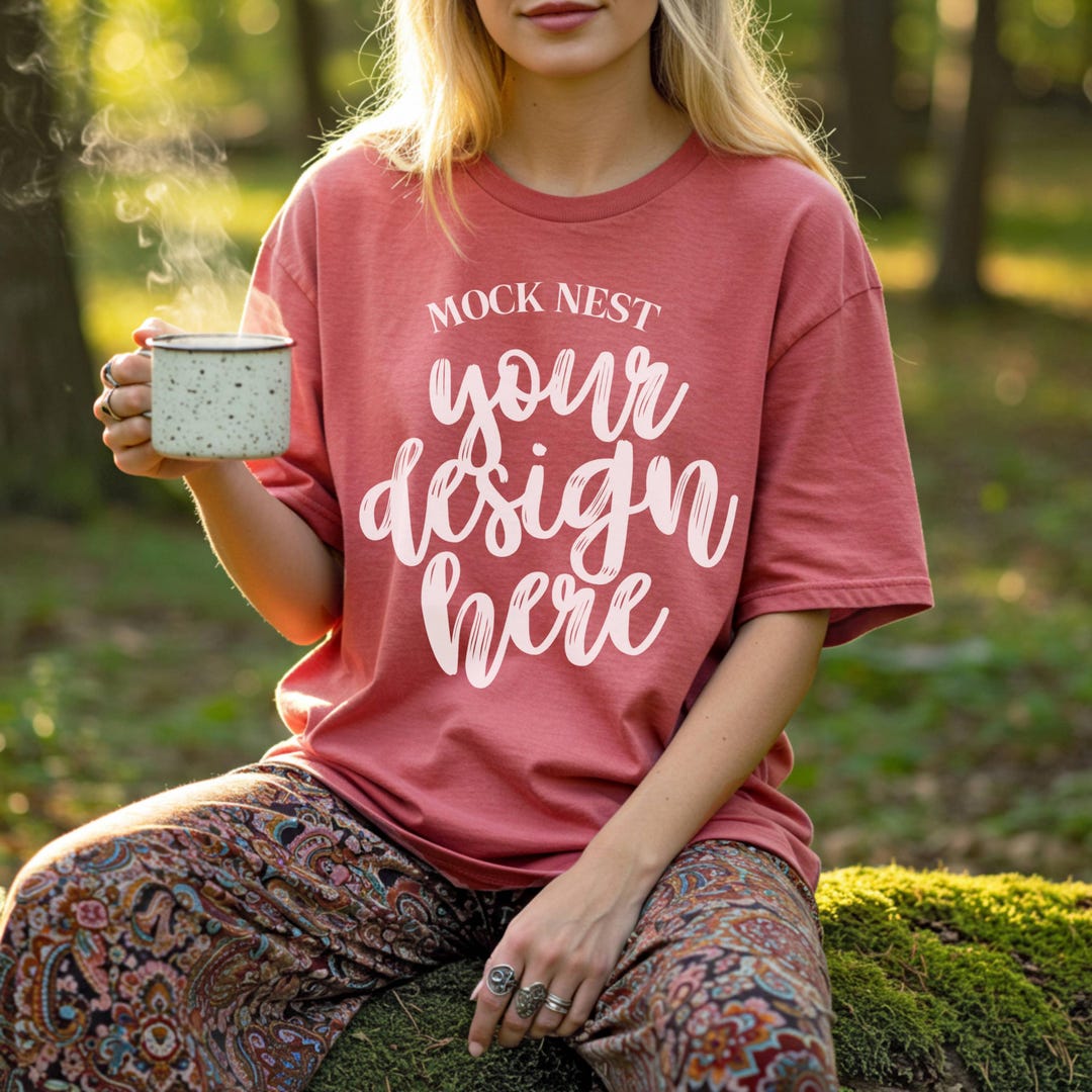 Watermelon Comfort Colors 1717 Mockup Camp Comfort Color Outdoorsy ...