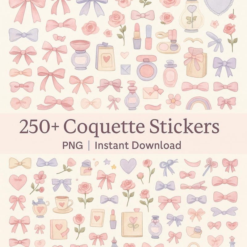Coquette sticker - Etsy México