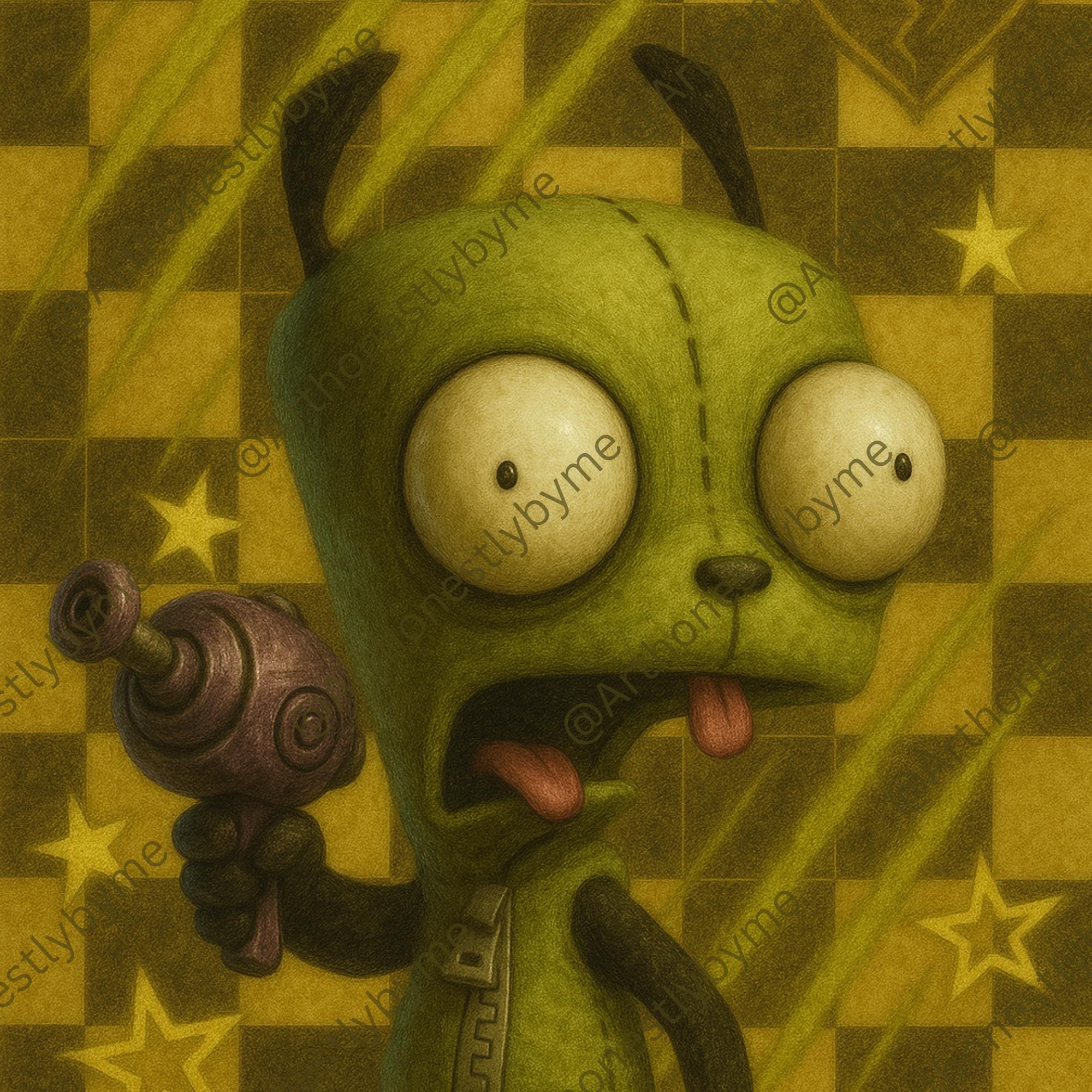 Invader Zim Gir Wallpaper Detailed