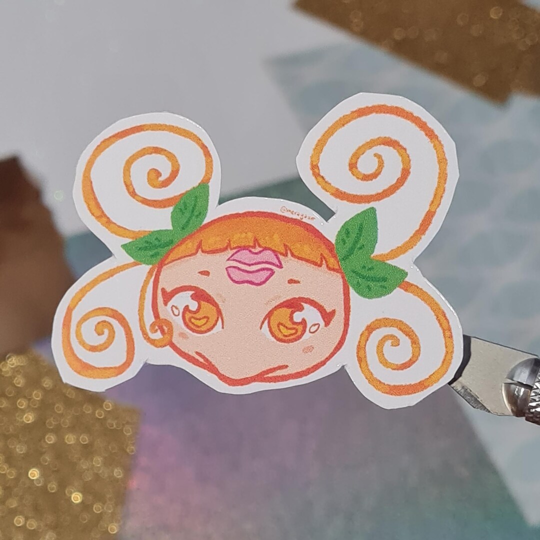Zlabiya Sticker - Kissy Face - Etsy