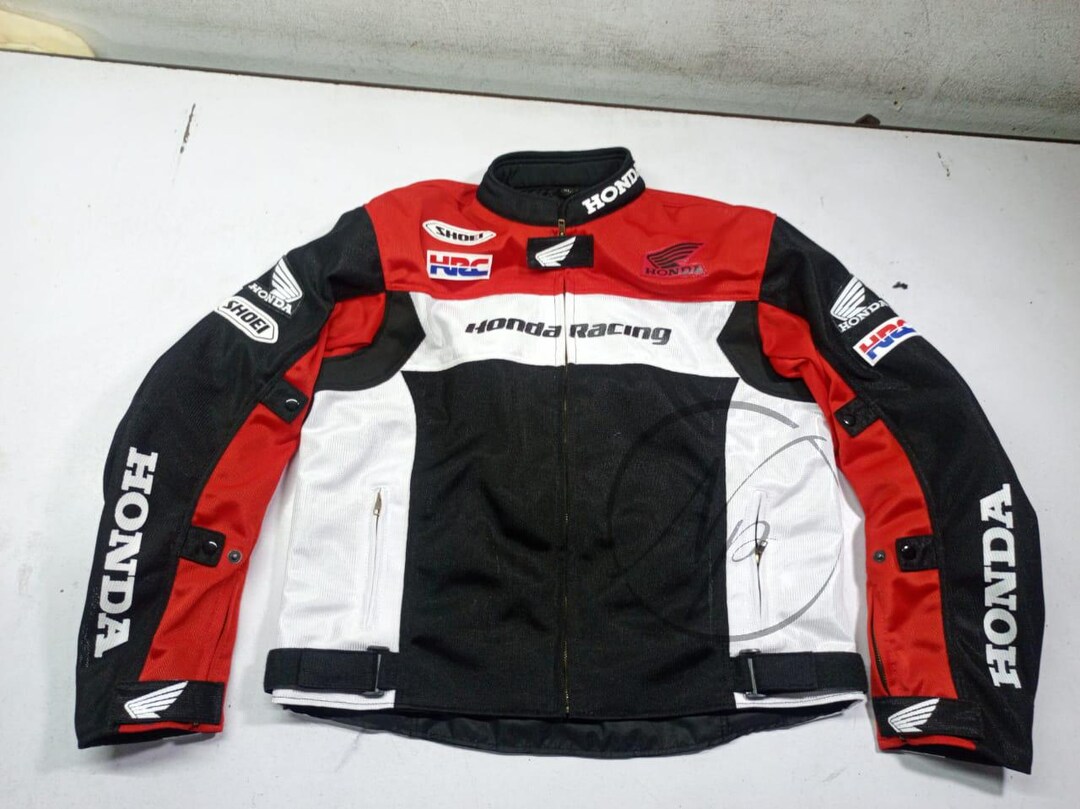 Men’s Honda Racing Mesh HRC Motorcycle Atc Hondaline Padded Jacket - Etsy