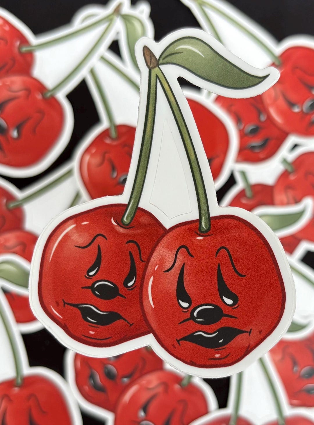 Koko the Clown Cherry Vinyl Retro Sticker - Etsy