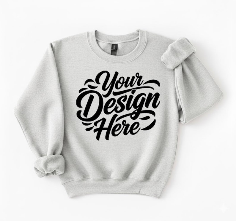 Gildan 18000 Mockup Bundle, Folded Flat Lay Mockup Bundle, G180 Folded ...