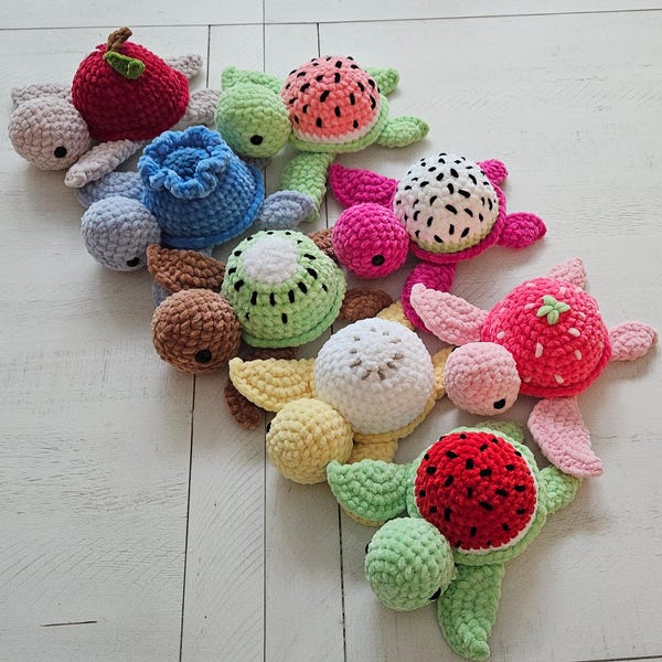 Stuffed Fruit - Etsy