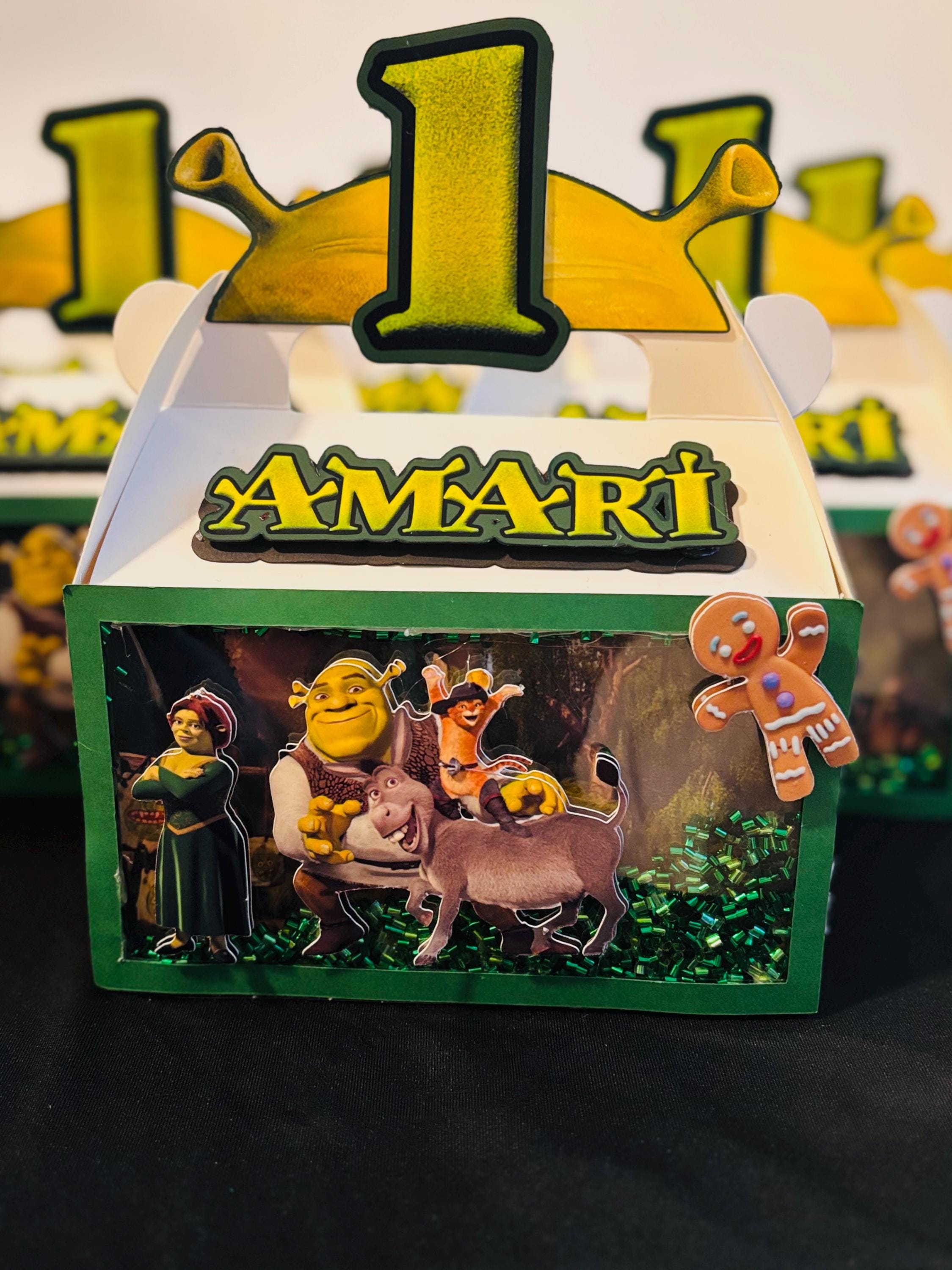 Custom Shrek Shaker Gable Boxes - Etsy