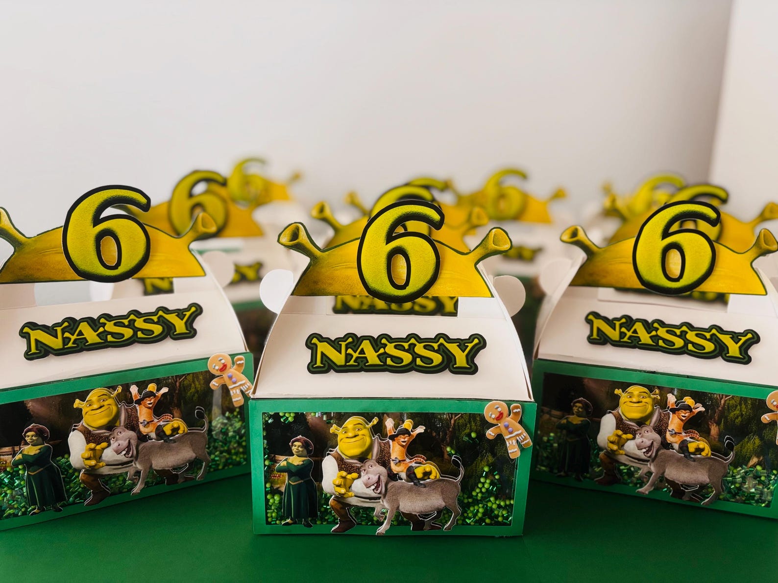 Custom Shrek Shaker Gable Boxes - Etsy