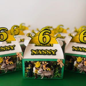 Custom Shrek Shaker Gable Boxes - Etsy