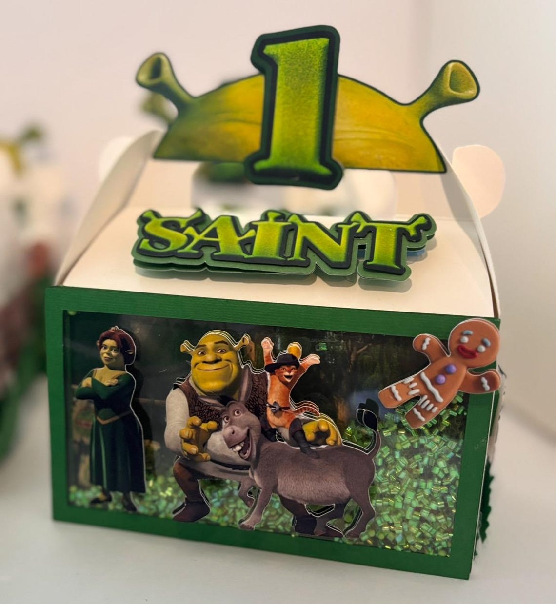 Custom Shrek Shaker Gable Boxes - Etsy
