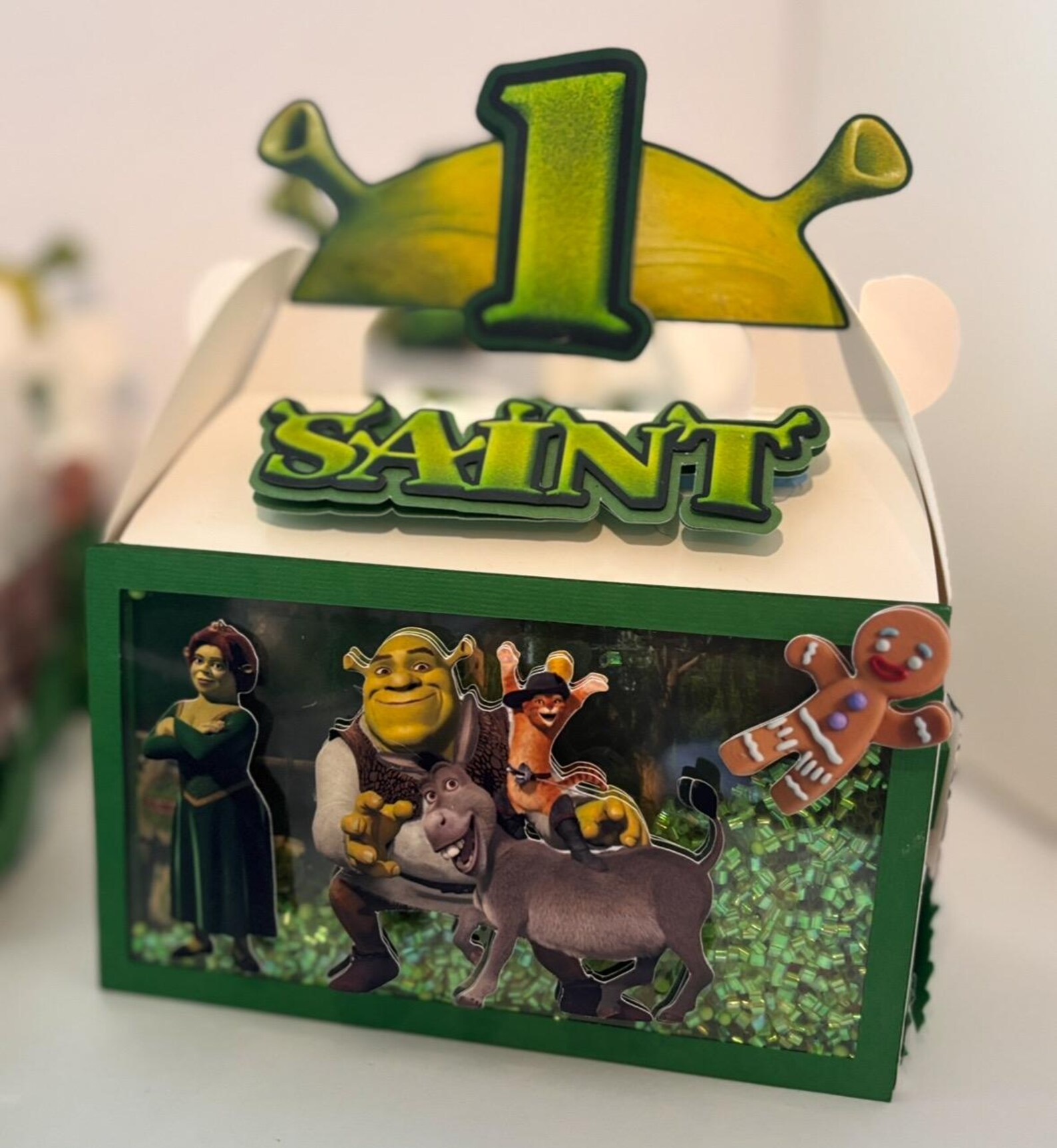 Custom Shrek Shaker Gable Boxes - Etsy