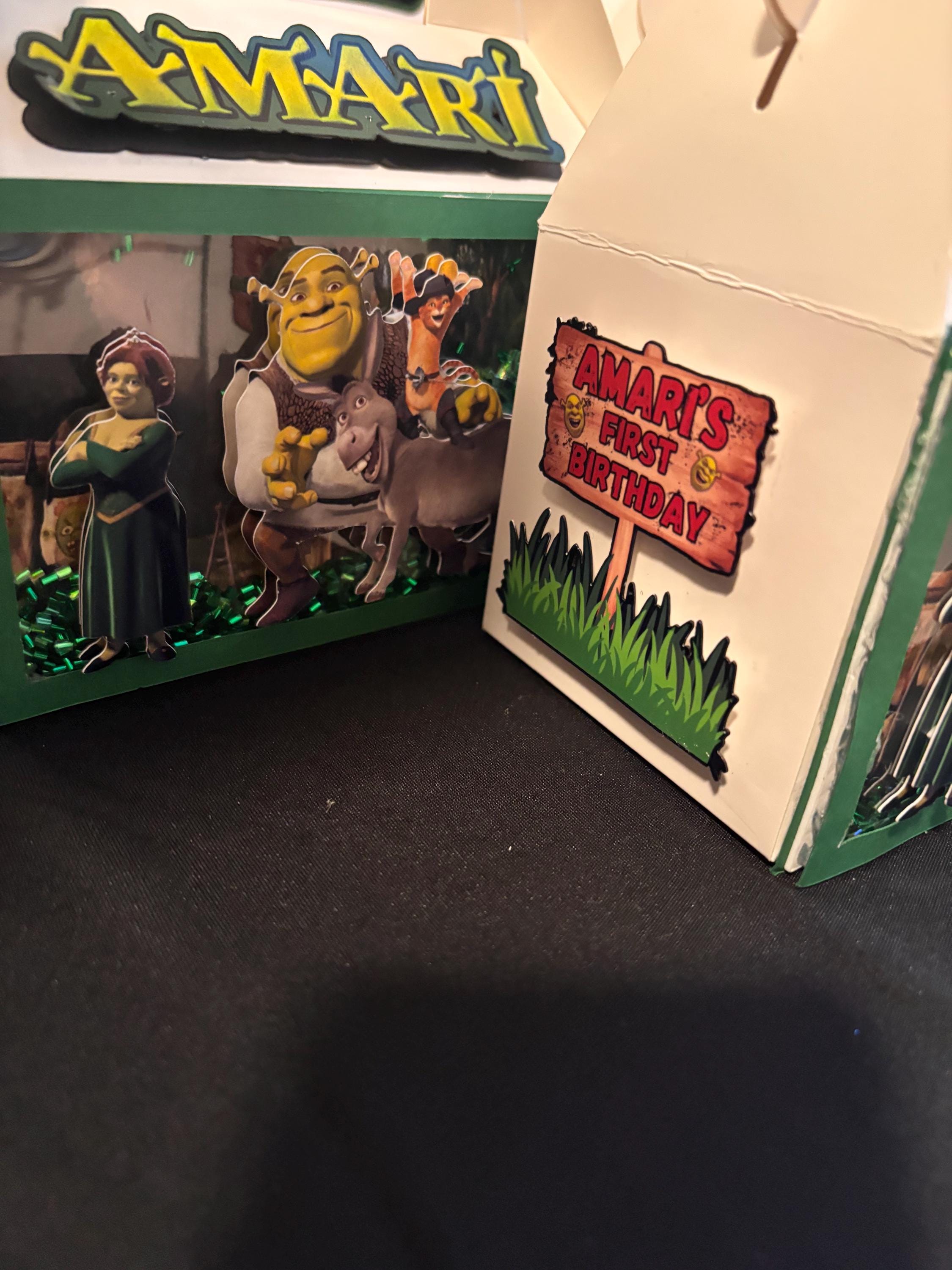 Custom Shrek Shaker Gable Boxes - Etsy