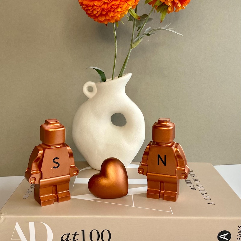 Copper Figurine Family - Etsy UK