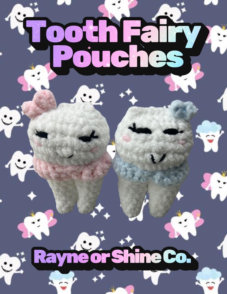 Tooth Fairy Pouch, Crochet Pattern, Pdf - Etsy