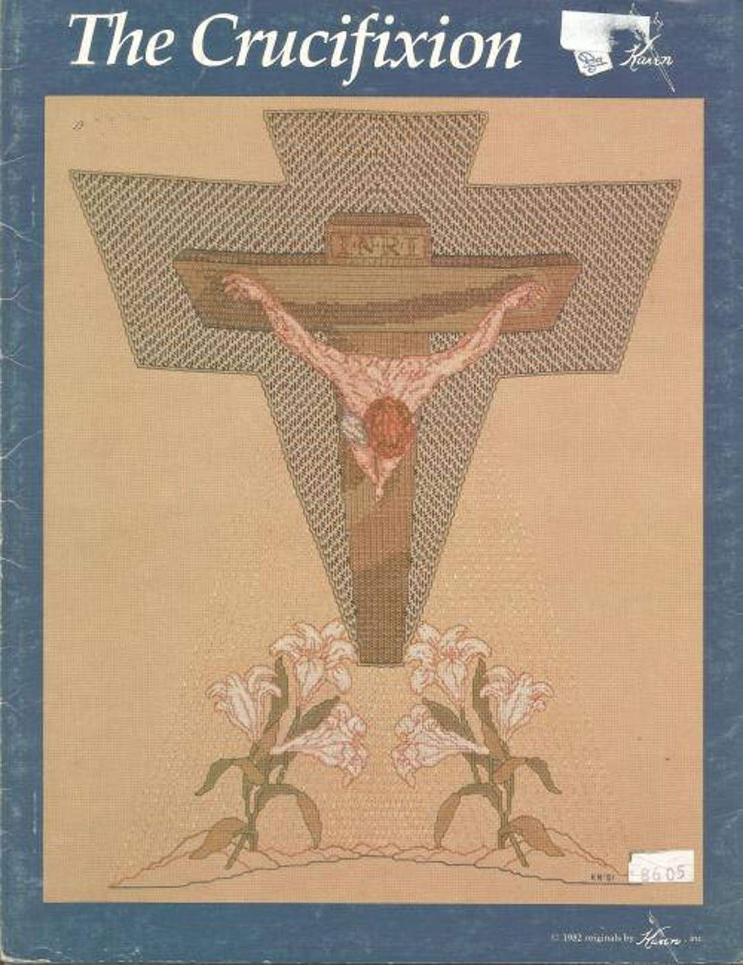 1980s Vintage Cross Stitch Pattern the Crucifixion by Karen Counted ...