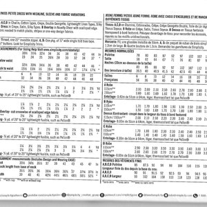 Misses' Dresses Four Styles in One Pattern Sleeve & Neckline Variations ...