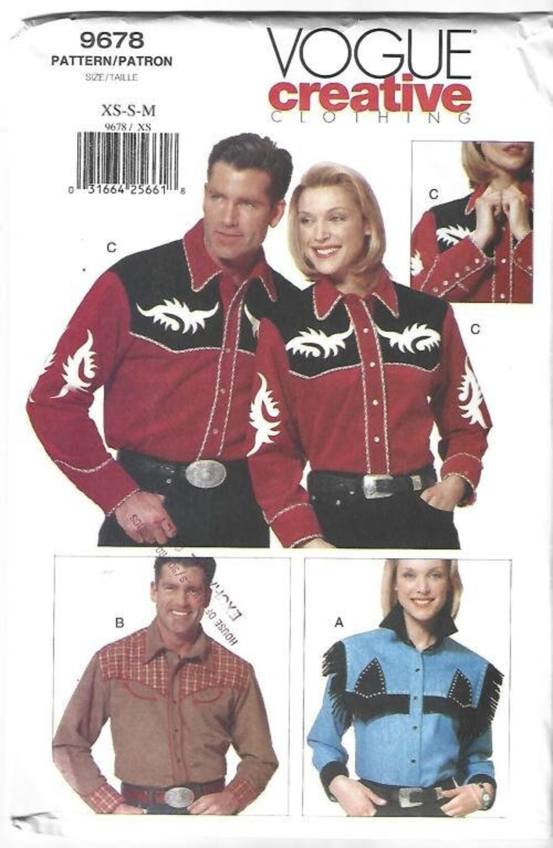 1990s Western Cowboy Shirt Long Sleeves Yoke Nashville Style ...