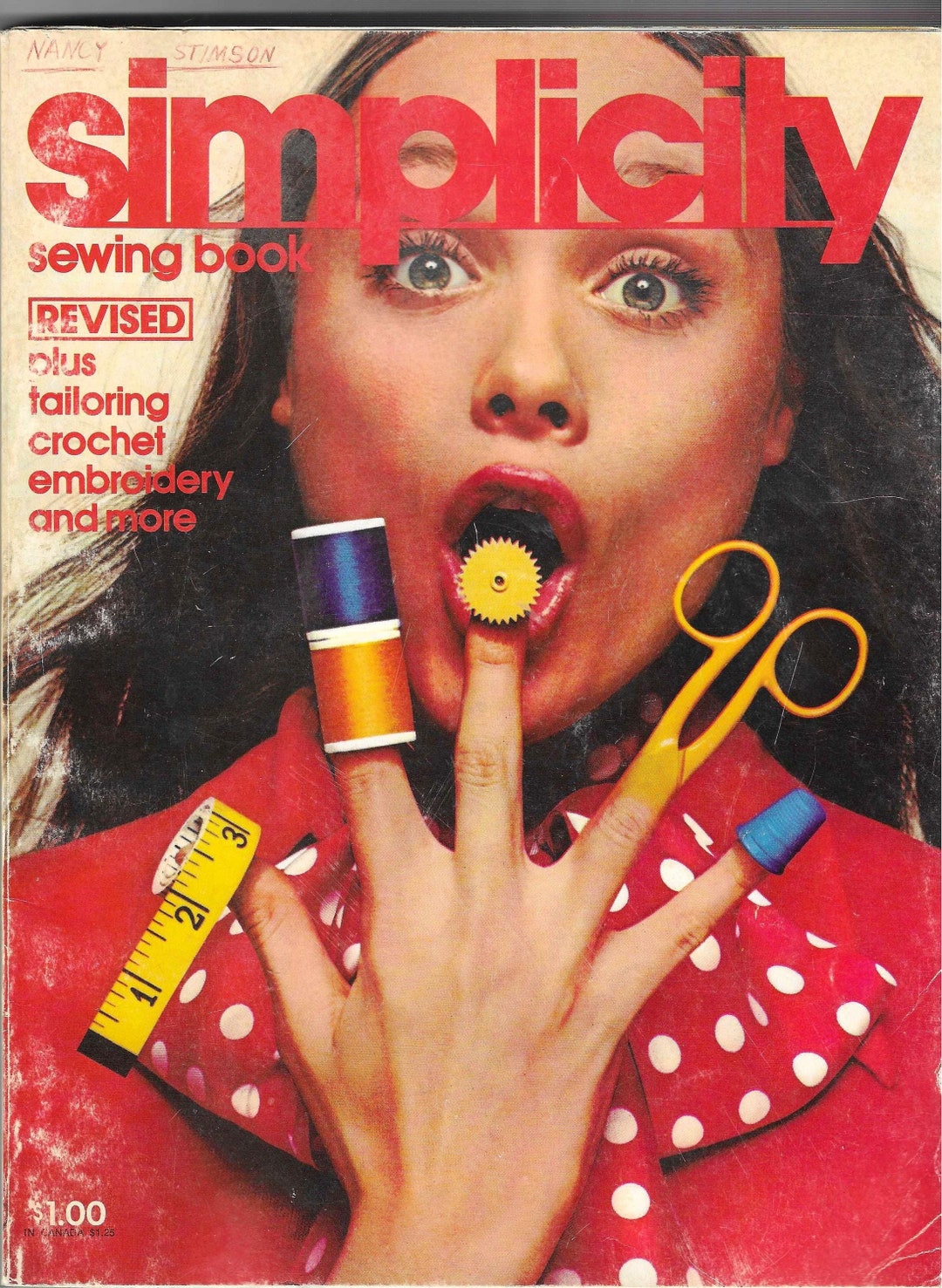 Simplicity Sewing Book 1972 or 1973 Resource Book Learn to Sew Tips and ...