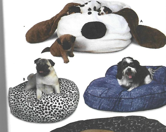 Dog Beds Four Styles and Sizes Simplicity 7014 UNCUT FF Sewing Pattern ...