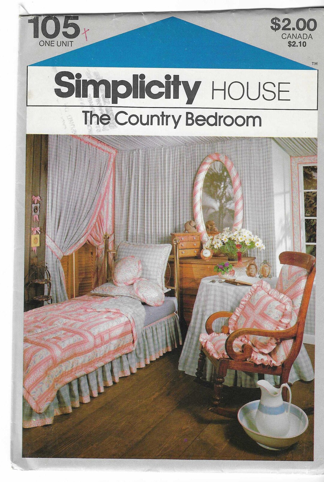 1970s Create Your Own Country Bedroom Eight Cards NOT Pattern Vintage ...