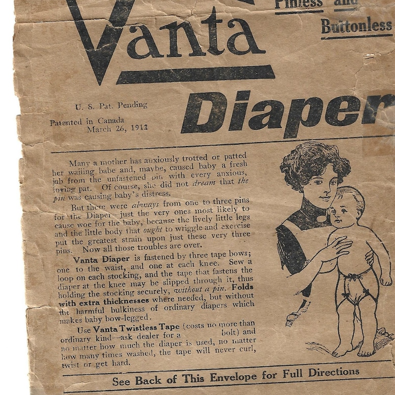 Cloth Diaper Pattern - Etsy