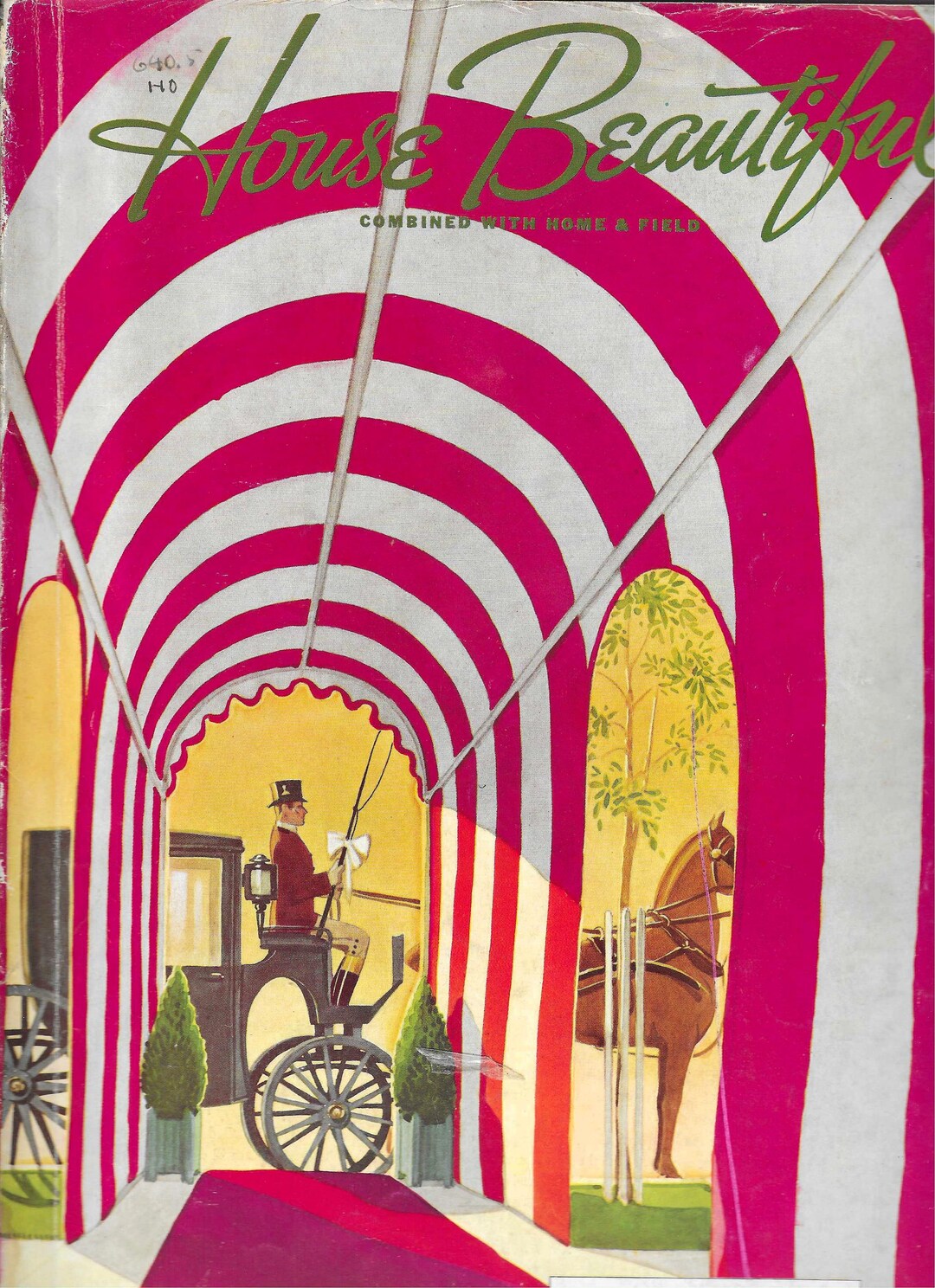 1936 HOUSE BEAUTIFUL Magazine Fabulous Ads and Pictures Vintage ...