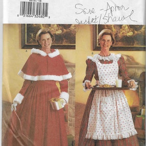 Dress and Cape Mrs. Claus Mrs. Santa Christmas Party Christmas Parade ...