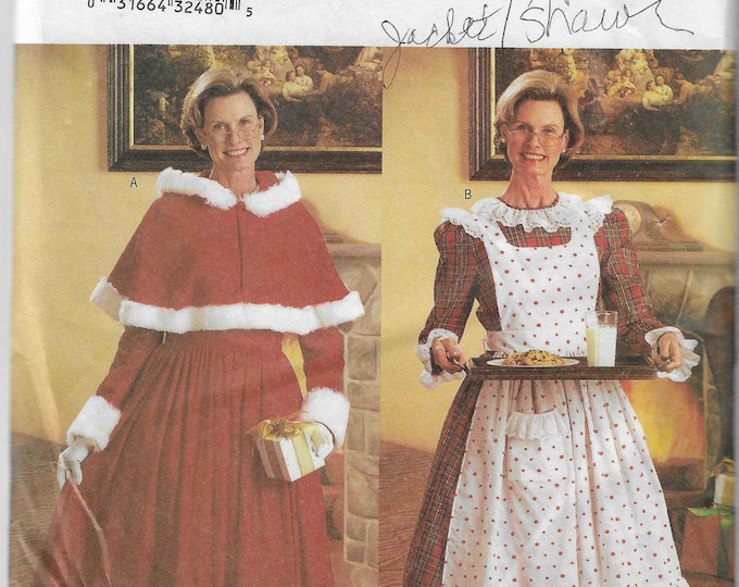 Dress and Cape Mrs. Claus Mrs. Santa Christmas Party Christmas Parade ...
