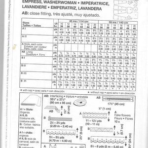 Burda 2479 Sewing Pattern Empress and Washerwoman Evening Dress Ball ...