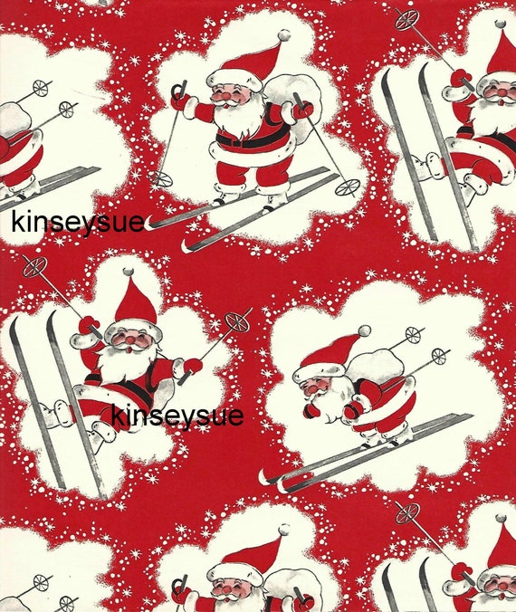Santa Wrapping Paper