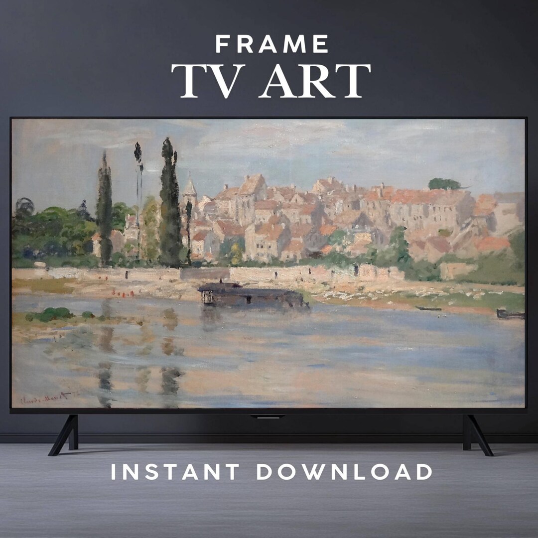 Claude Monet Frame TV Art, Impressionist Masterpieces, Water Lilies ...