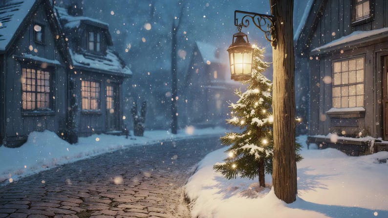 Pastel Christmas Animated Background | Soft Pink Holiday Loop | Cute ...