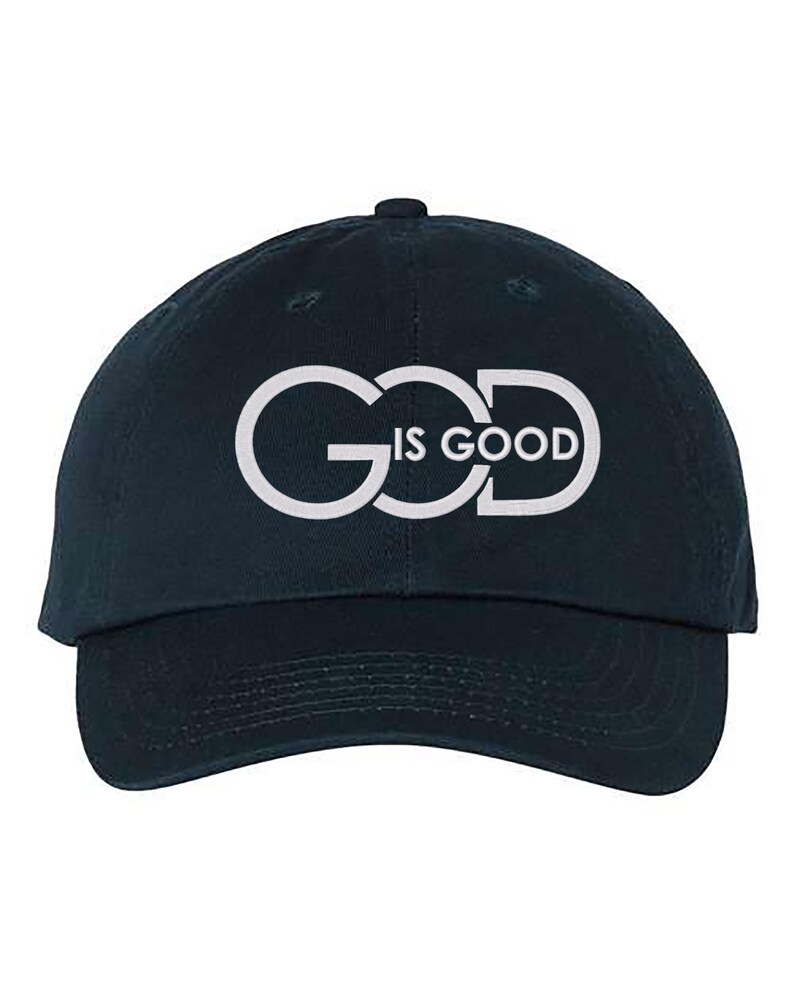 Embroidered God is Good Hat, Inspirational Dad Hat, Jesus Christ ...
