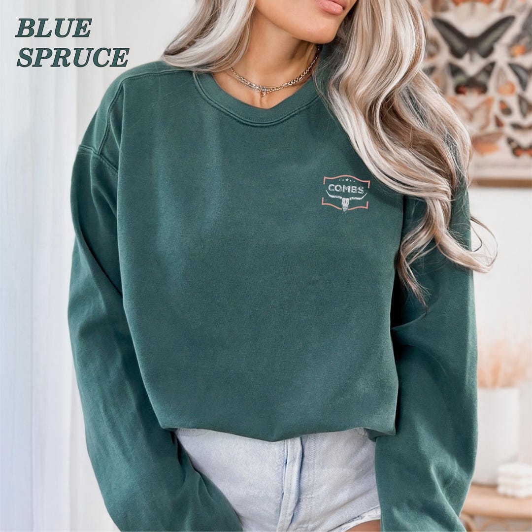 Embroidered Luke Combs World Tour 2024 Shirt, Combs Bullhead Sweatshirt ...