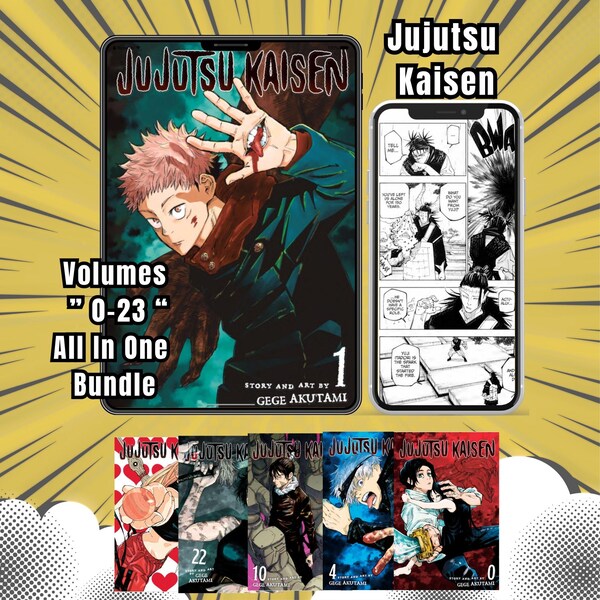 Jjk Complete Manga Box Set - Etsy UK