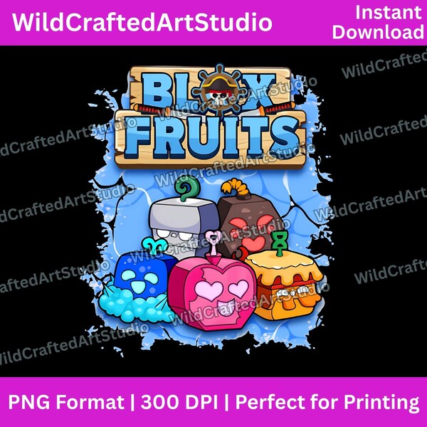 Blox Fruit Png - Etsy