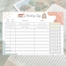 Digital Reading Log: Printable Book Tracker (canva Template) - Etsy