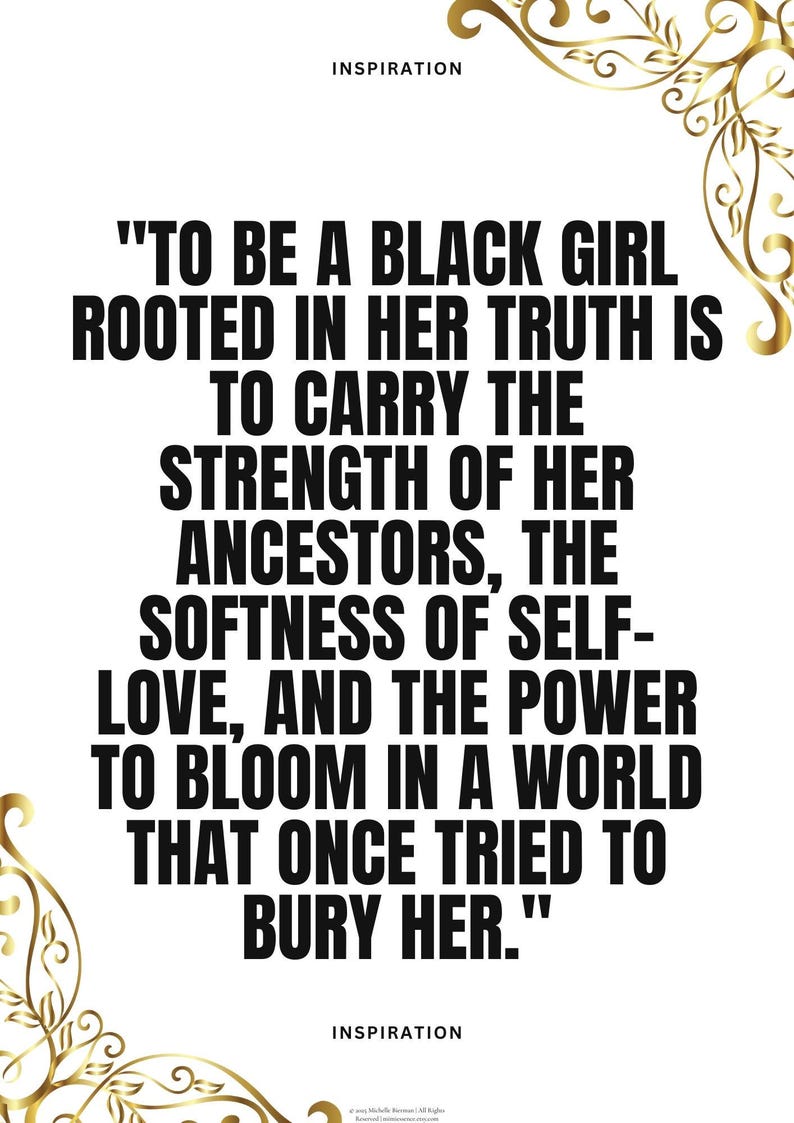 Cultural Affirmations for Black Girls – Rooted in Self-love & Rising in ...