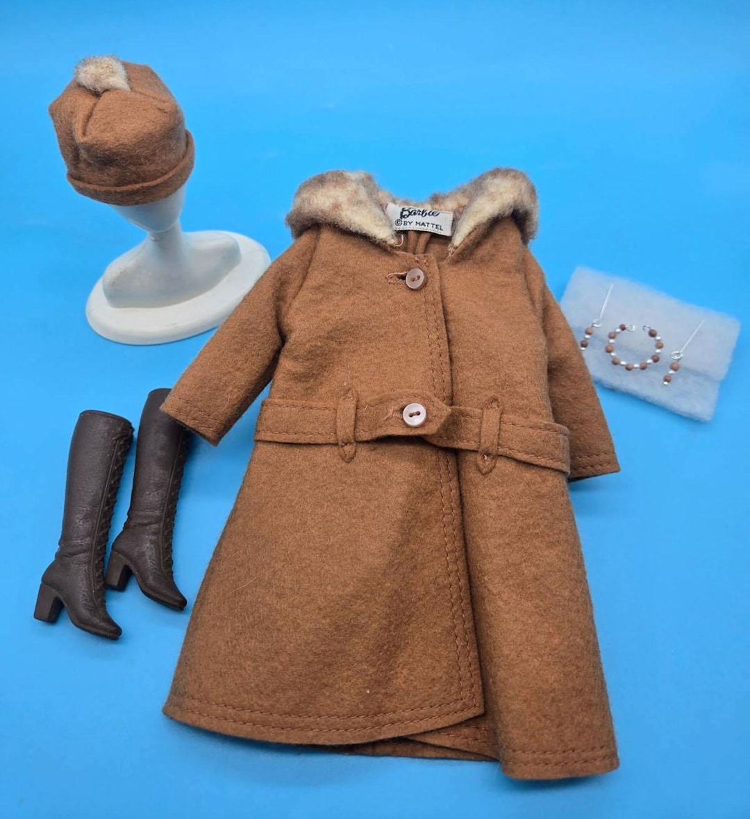 Vintage Barbie IT'S COLD OUTSIDE 1960's Complete Perfect! Plus Handmade ...