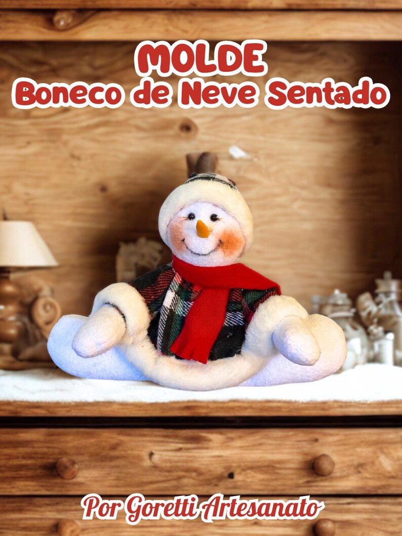 Snowman Combo – 3 Digital Christmas Sewing Patterns | PDF in English ...