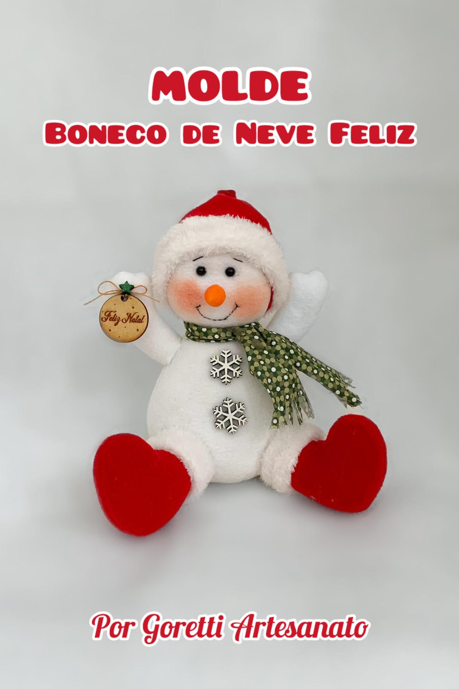 Snowman Combo – 3 Digital Christmas Sewing Patterns | PDF in English ...