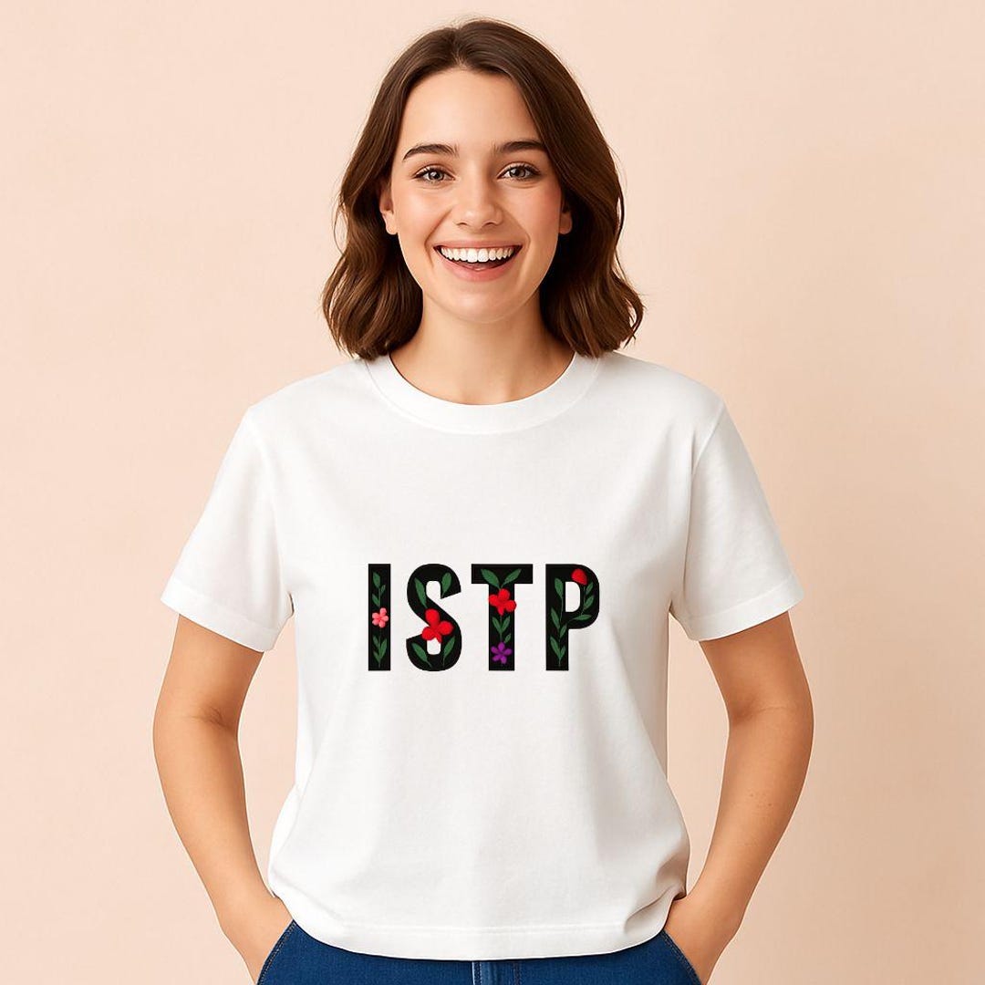 ISTP Boxy T-shirt - Minimalist MBTI Tee, Introvert Graphic Shirt ...
