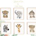Watercolor Bear, Woodland Nursery Art, Set of Prints, Animal Paintings ...