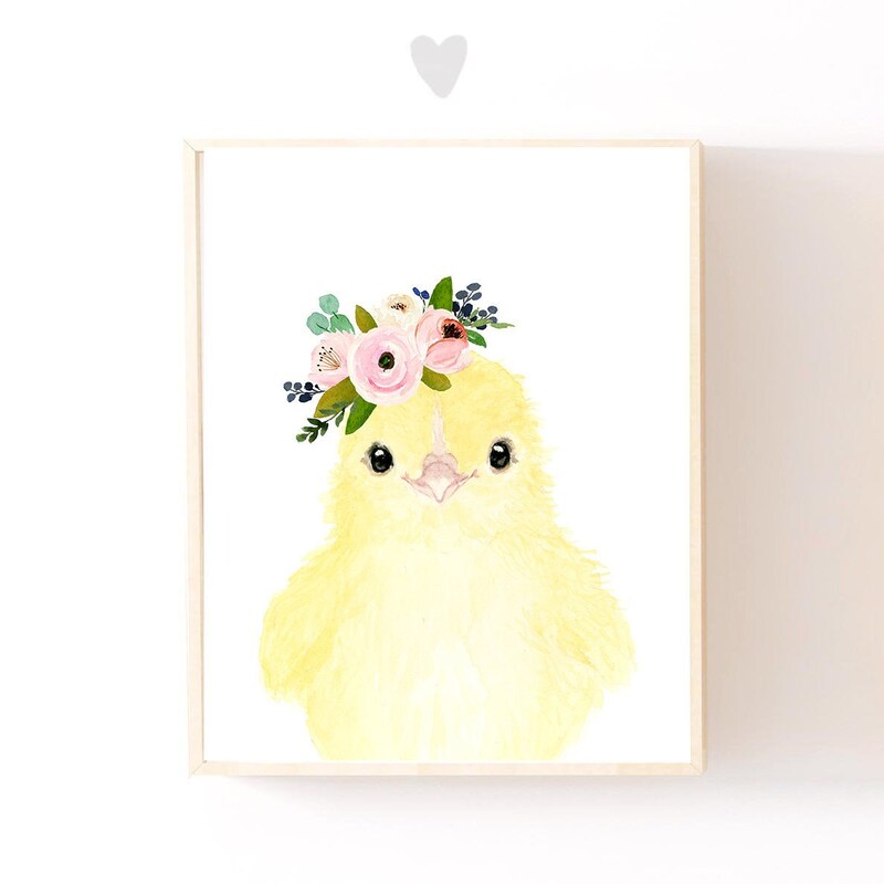 Chick Print - Etsy