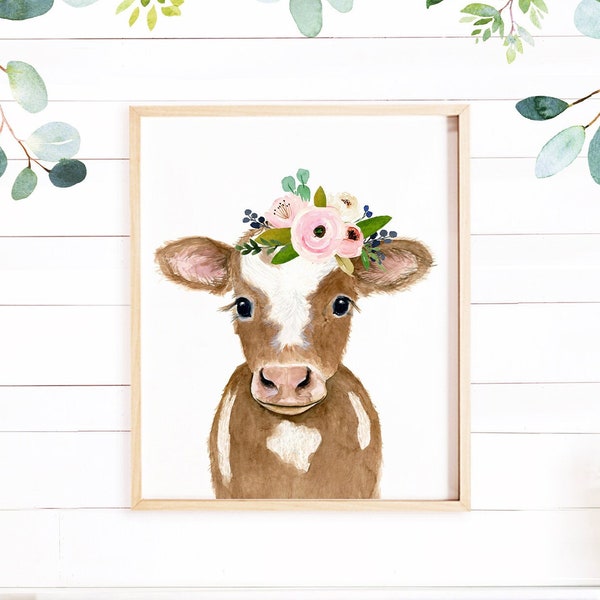 Cow Nursery Decor - Etsy