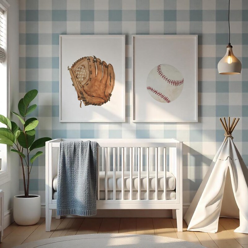 Baseball Nursery - Etsy