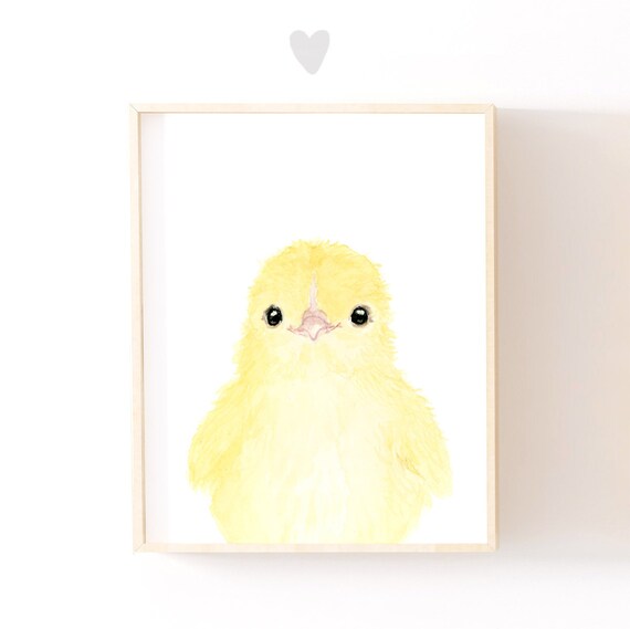 Farm Nursery Decor Nursery Prints Baby Farm Animals Baby Chick - Etsy