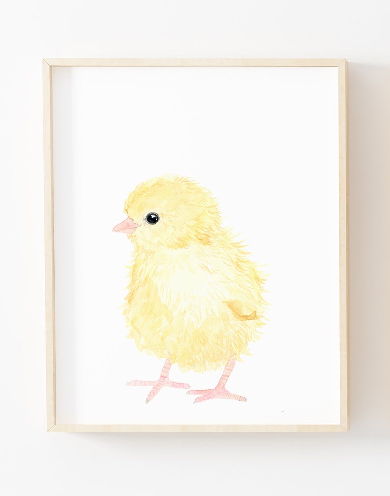 Farm Nursery Decor Nursery Prints Baby Farm Animals Baby chick | Etsy
