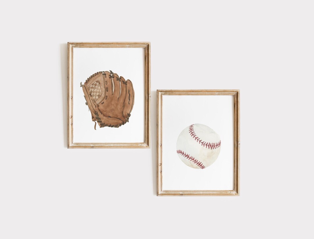 Baseball Nursery Prints, Baseball Prints, Boy Nursery Wall Art Prints ...