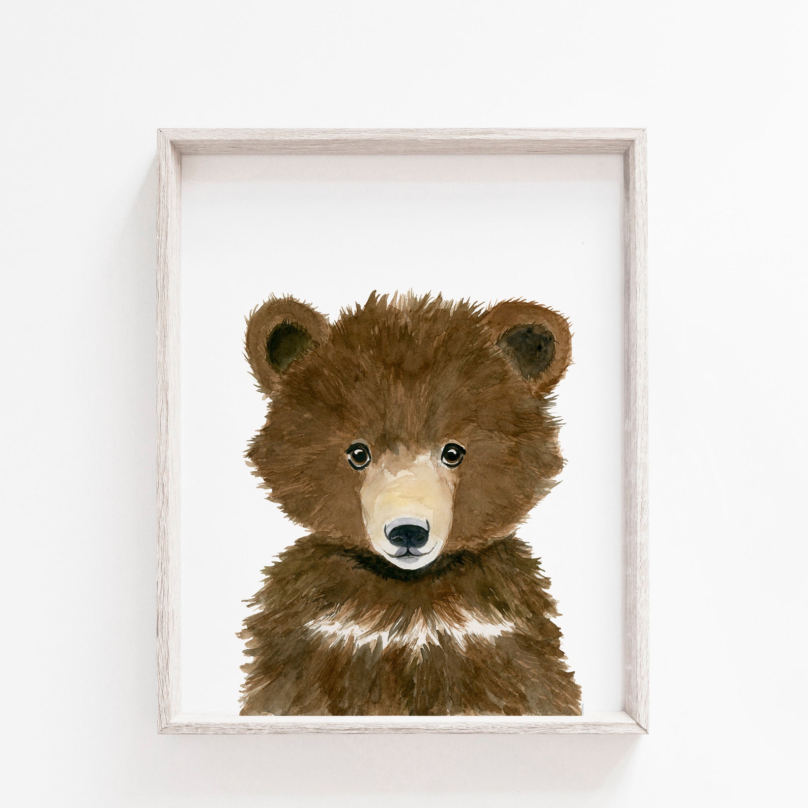 Woodland Nursery Bear Prints SIZE 13'x19'woodland Baby | Etsy