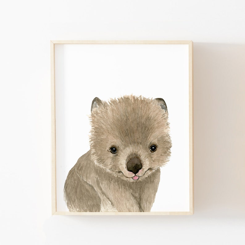 Australian Native Animals Set of 3 Prints Gender Neutral - Etsy