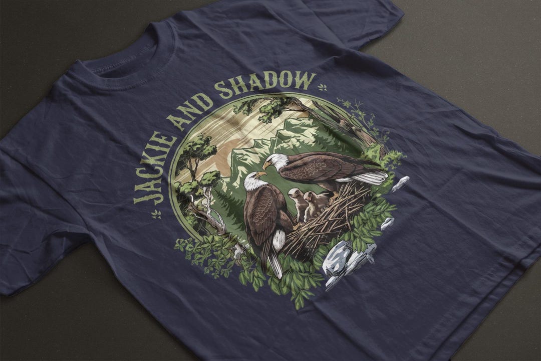 Vintage Jackie and Shadow Bald Eagle Family Nature Lovers PNG - Etsy